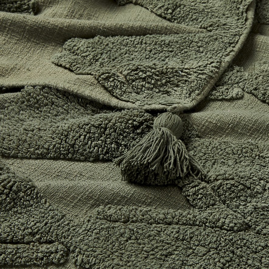 Skyler Forest Tufted Throw | Adairs