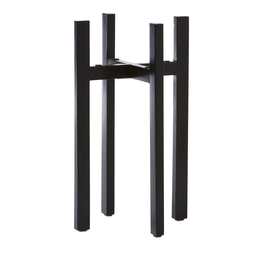 Wooden Black Stand | Adairs
