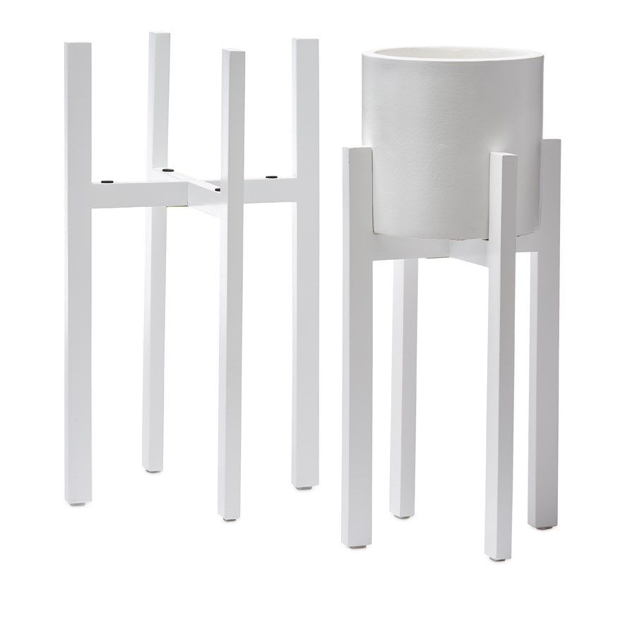 Wooden White Stand | Adairs