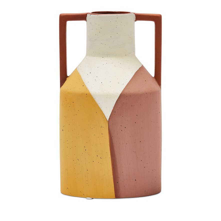 Harlequin Multi Straight Vase | Adairs