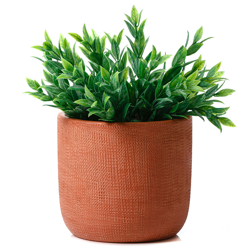 Home Republic - Burnt Orange Madrid Pot | Adairs