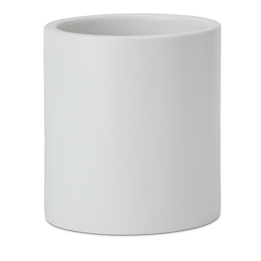 Stark Matte White Large Pot | Adairs