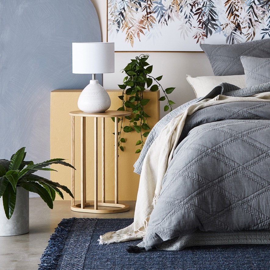 Stark Grey Large Pot | Adairs