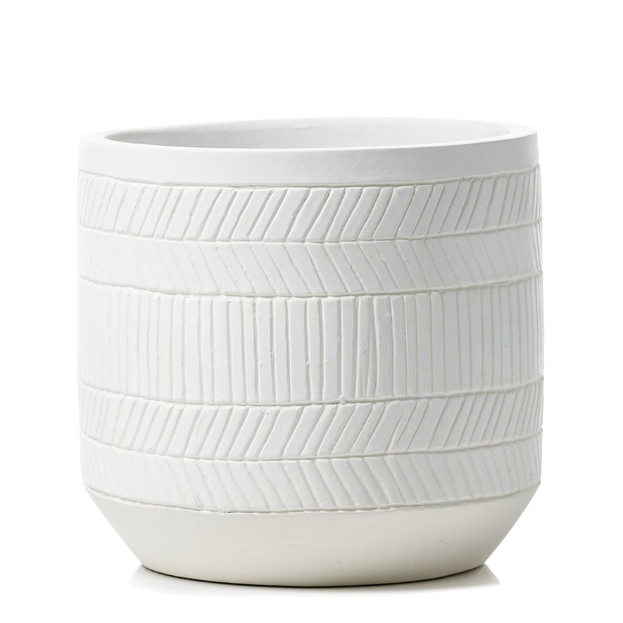 Home Republic - Mali Pot White | Adairs