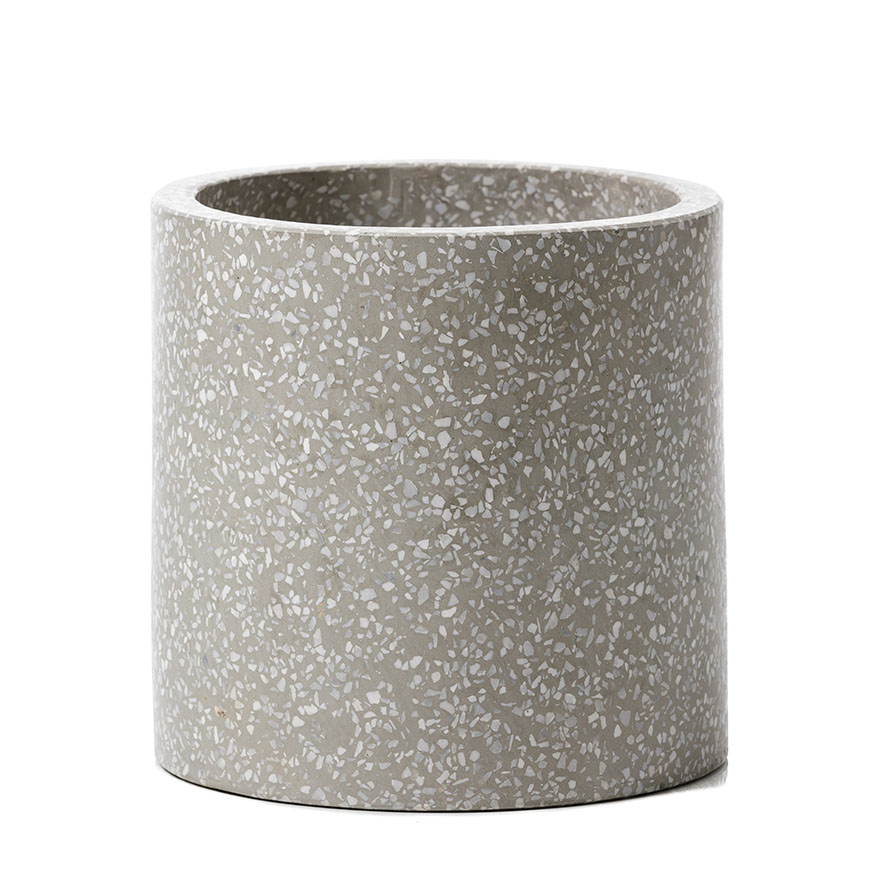 Home Republic - Terrazzo Pot Grey | Adairs
