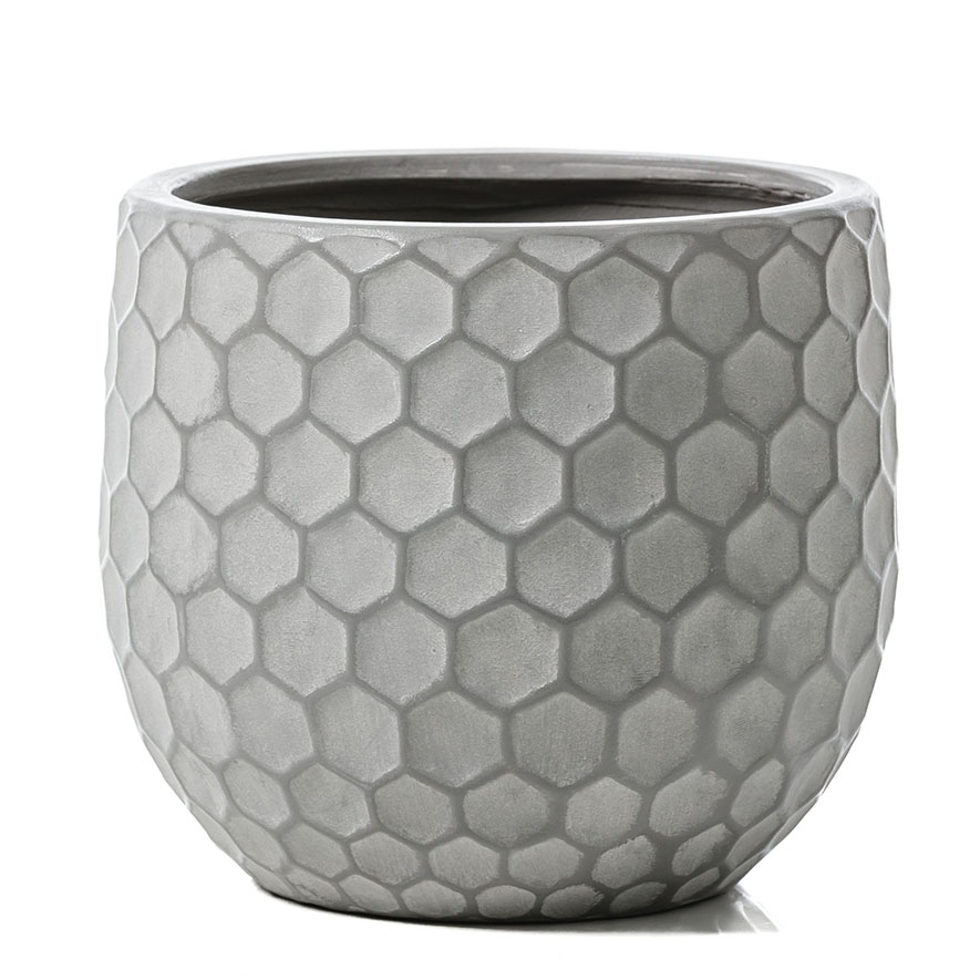 Home Republic - Valencia Pots Dark Grey | Adairs