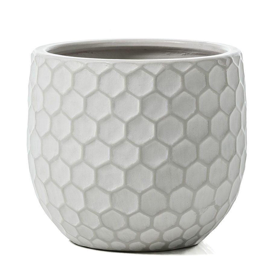 Home Republic - Valencia Pots Silver | Adairs