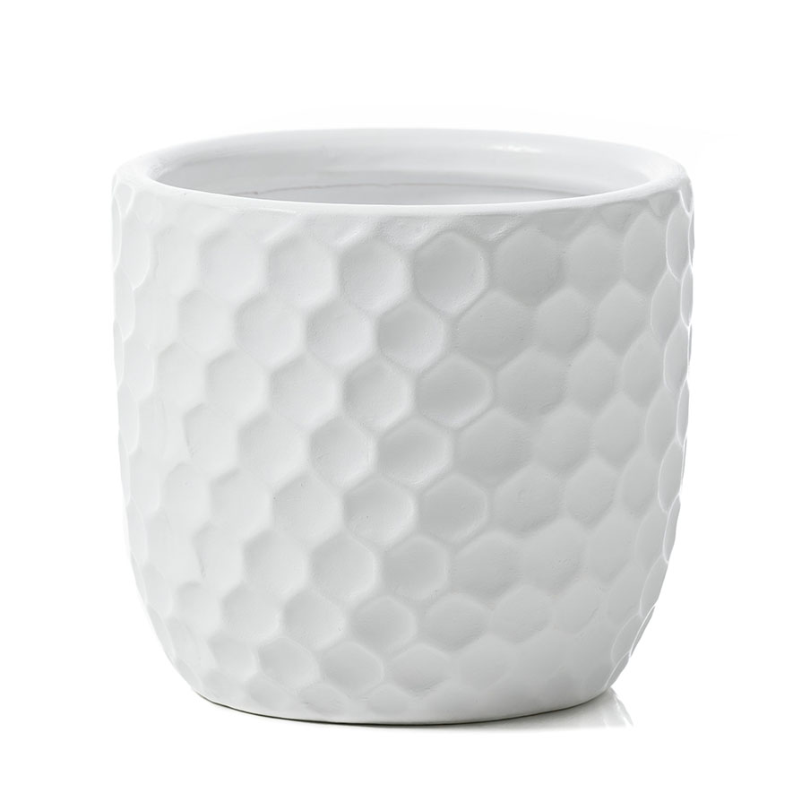 Home Republic - Valencia Pot White | Adairs