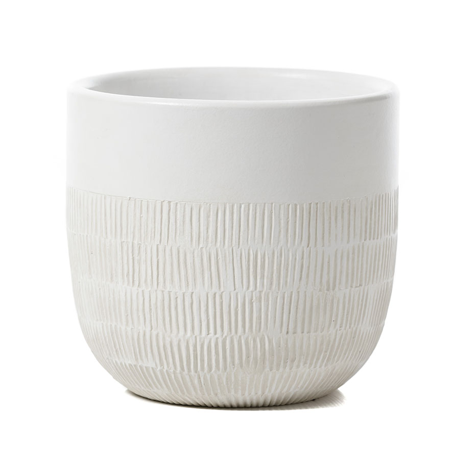 Home Republic - Arosa White Pot | Adairs
