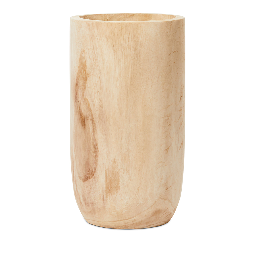 Home Republic - Large Jasper Timber Tall Pot | Adairs