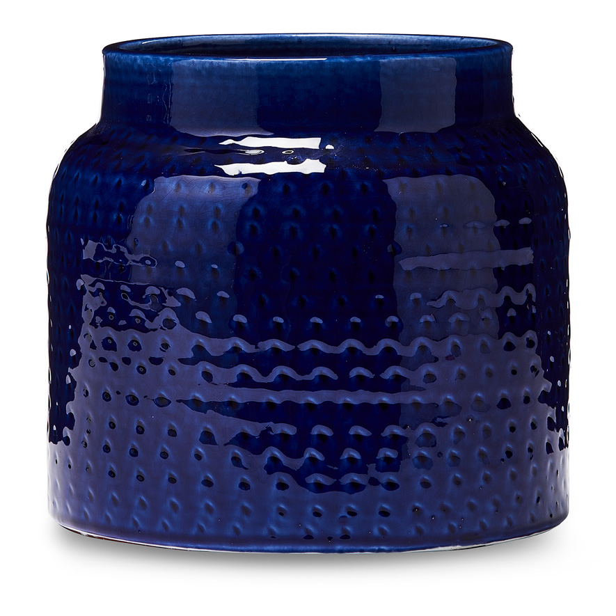 Gerry Ginger Dark Blue Jar | Adairs