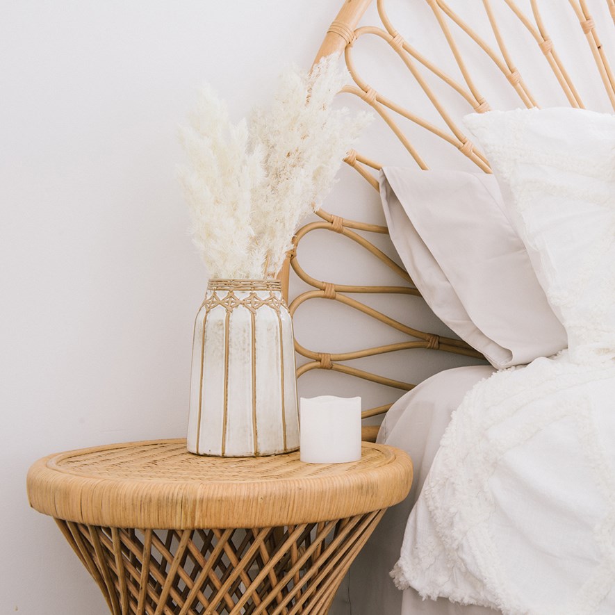 Home Republic - Rome White Vase | Adairs