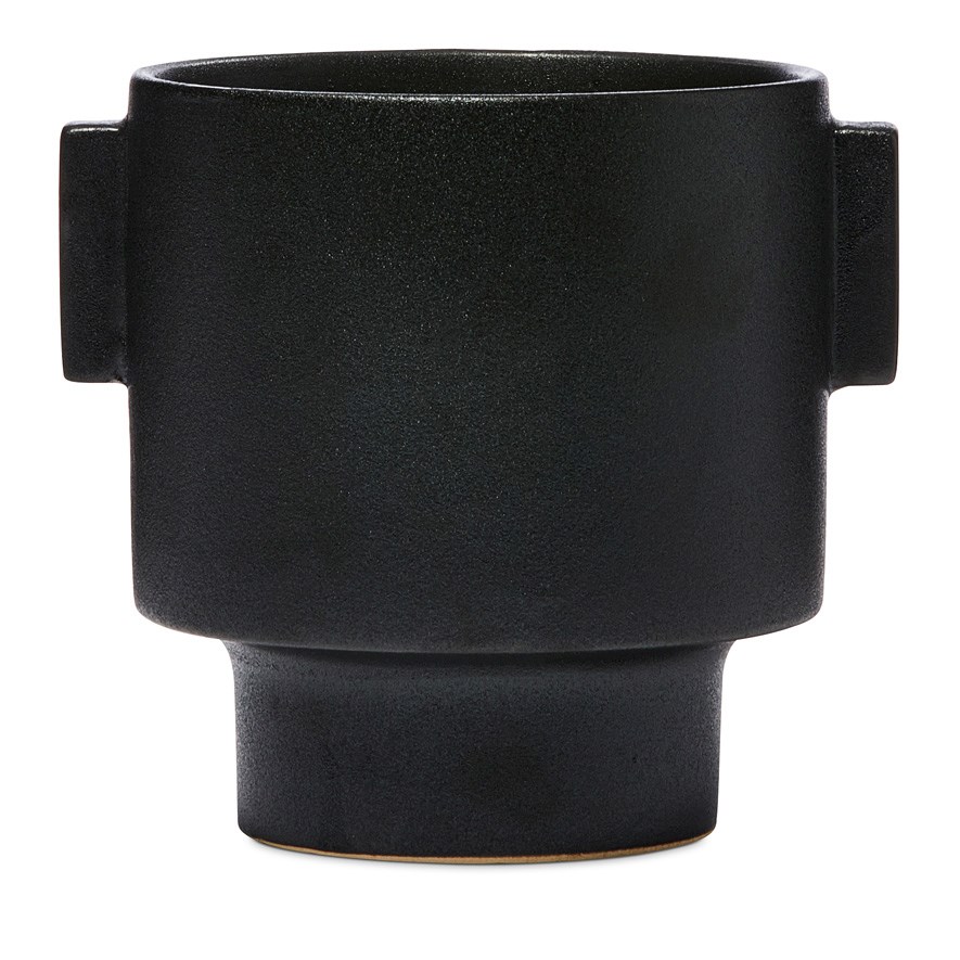 Home Republic - Memphis Satin Black Pot | Adairs