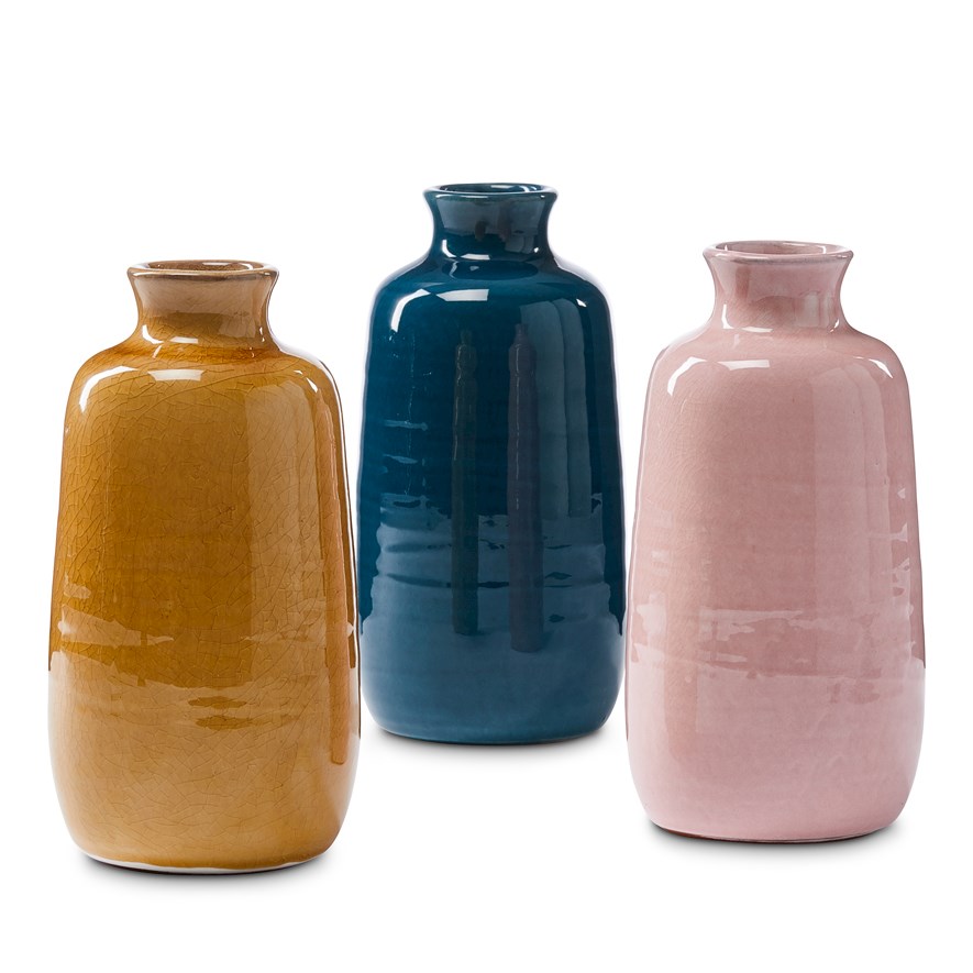 Chelsea Mustard Vase | Adairs