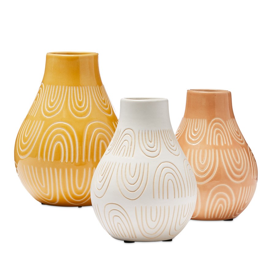 Helios Powder Small Vase | Adairs