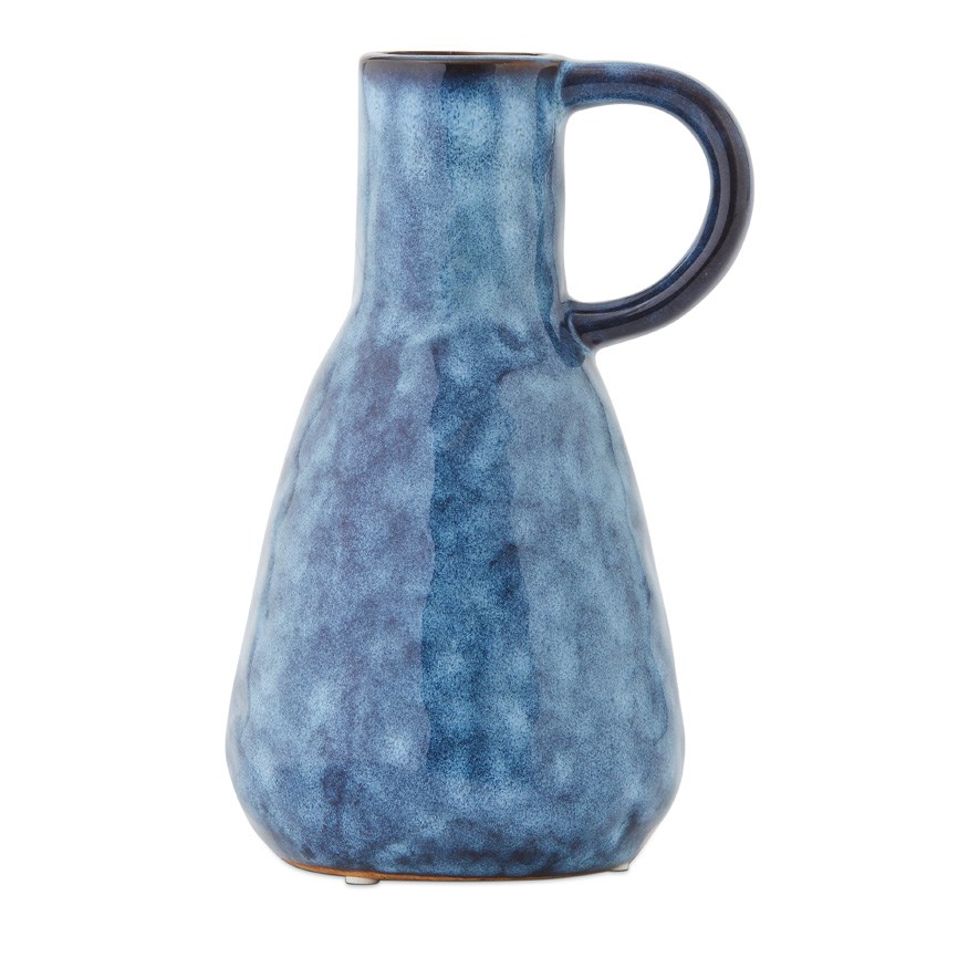 Hydra Large Blue Vase | Adairs
