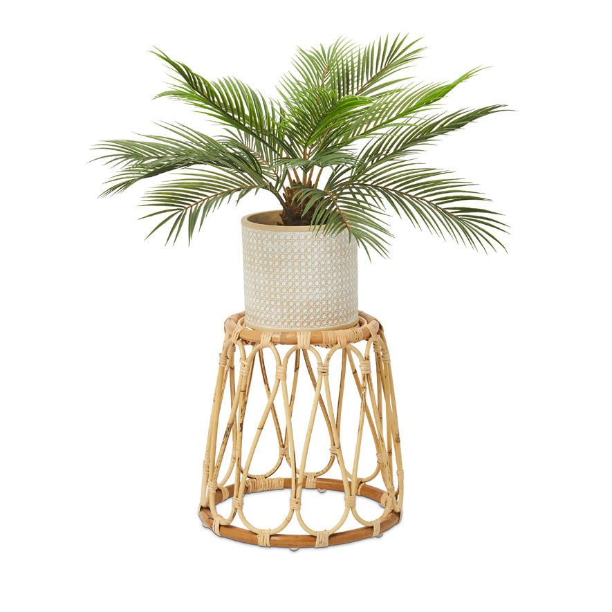Bingan Loop Natural Plant Stand | Adairs