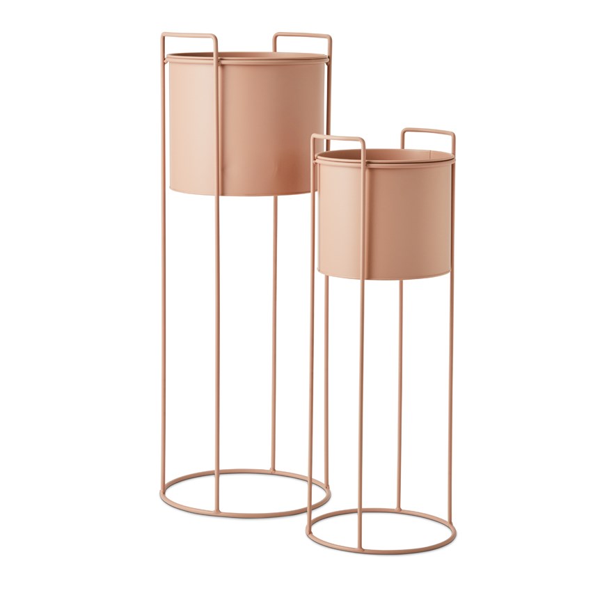 Santana Pink Plant Stand | Adairs