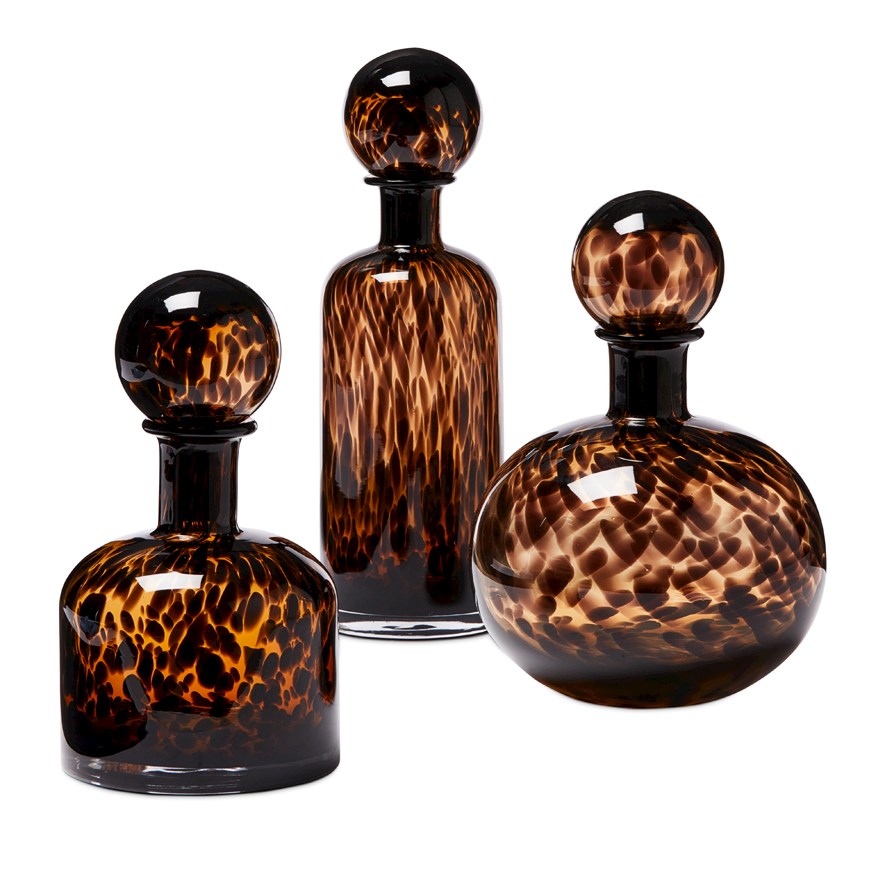 Home Republic - Tortoiseshell Round Vase | Adairs