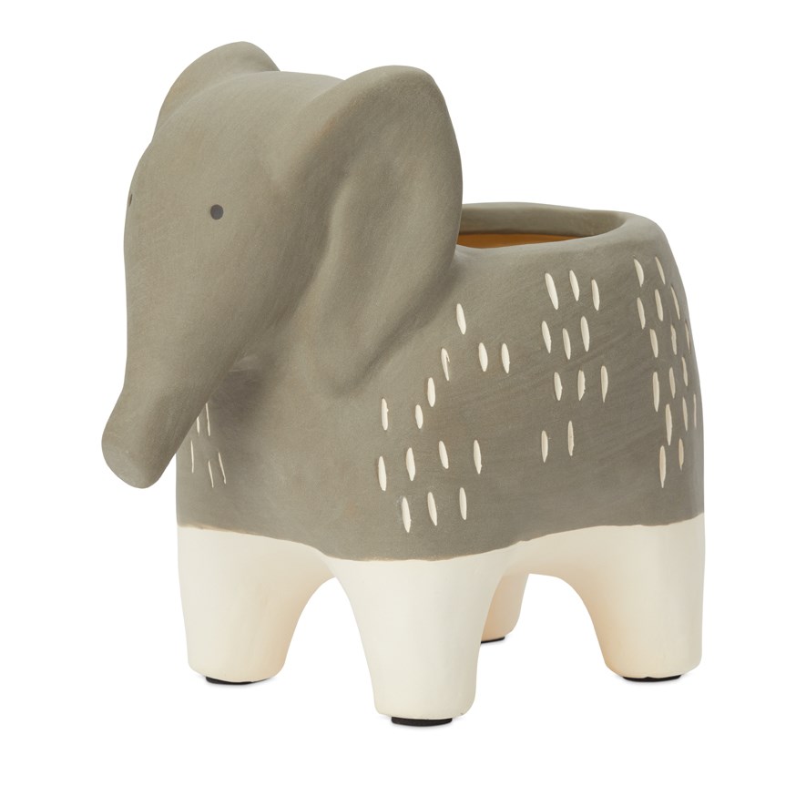 Home Republic - Novelty Elephant Charcoal Pot | Adairs