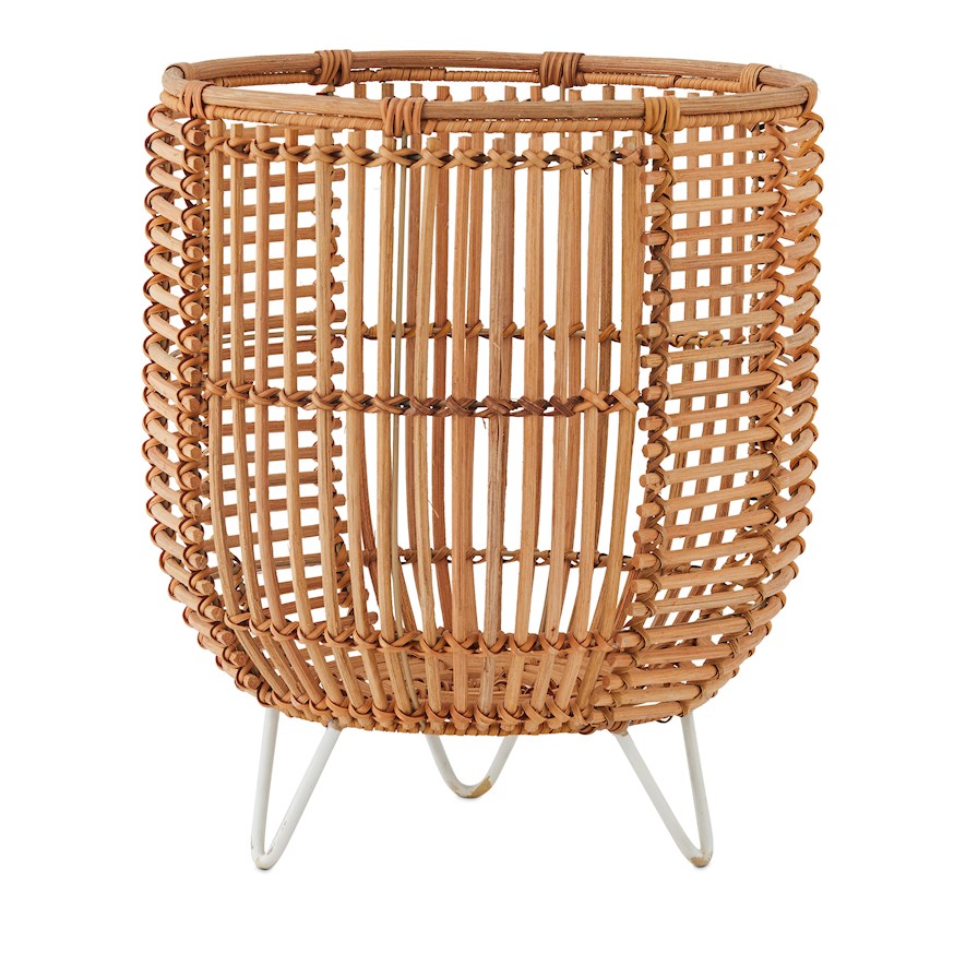 Monaco Natural Rattan Plant Stand | Adairs