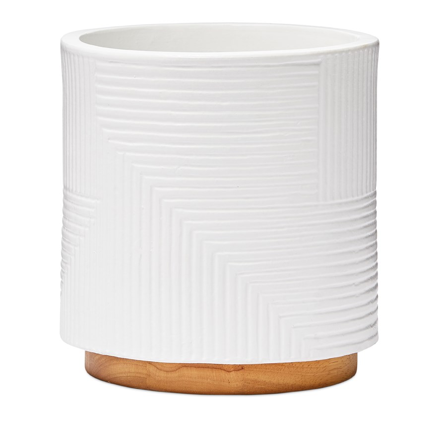 Linear White Pot | Adairs