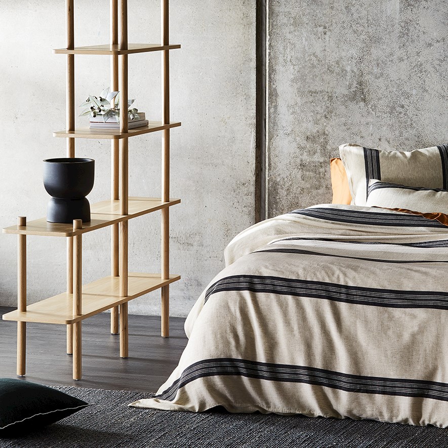 Home Republic - Mark Tuckey Jackson Black Pot | Adairs