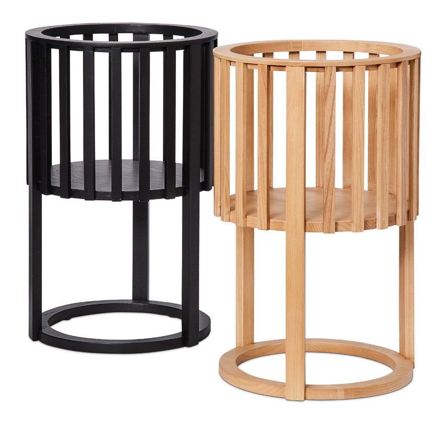 Mark Tuckey - Slat Natural Plant Stand | Adairs