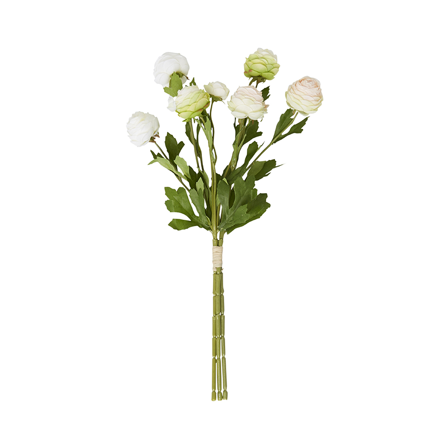 Mercer + Reid - Spring Stems Ranunculus White | Adairs