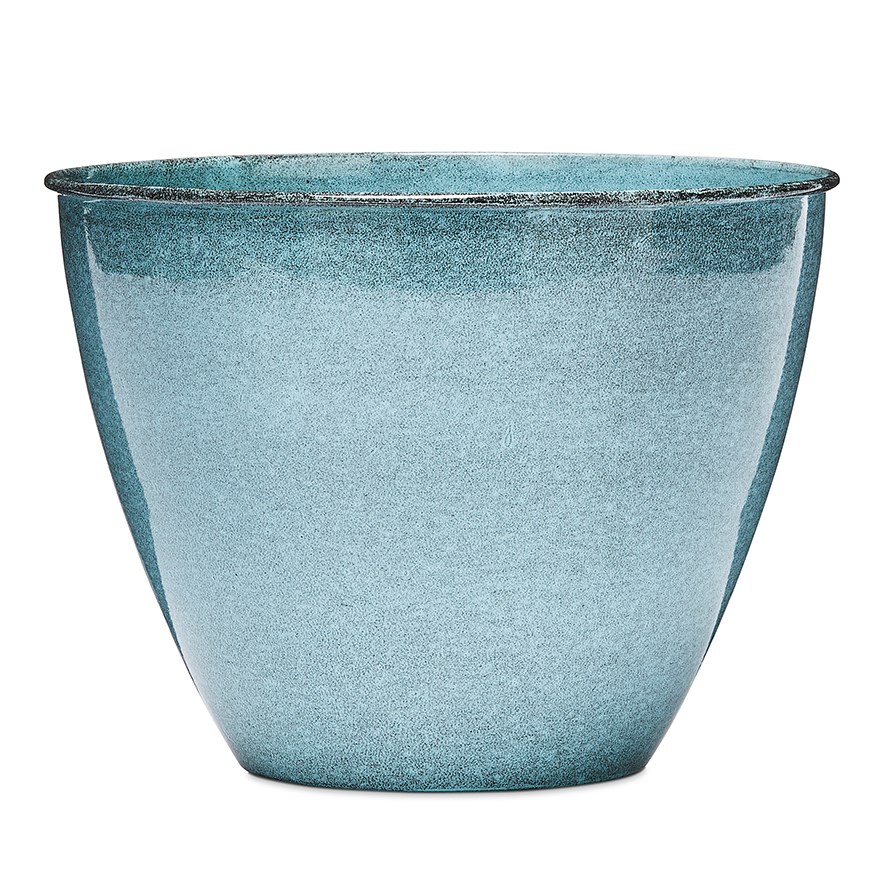 Ampat Plain Blue Pot | Adairs