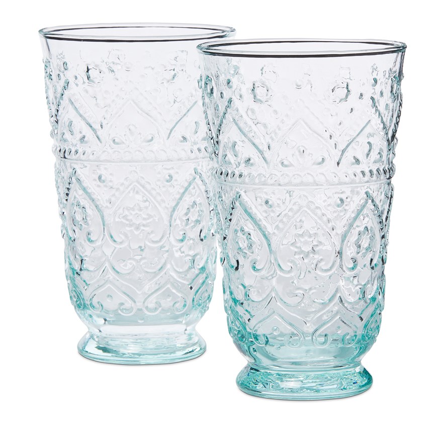 Bombay Mint Tall Glass 2 Pack | Adairs