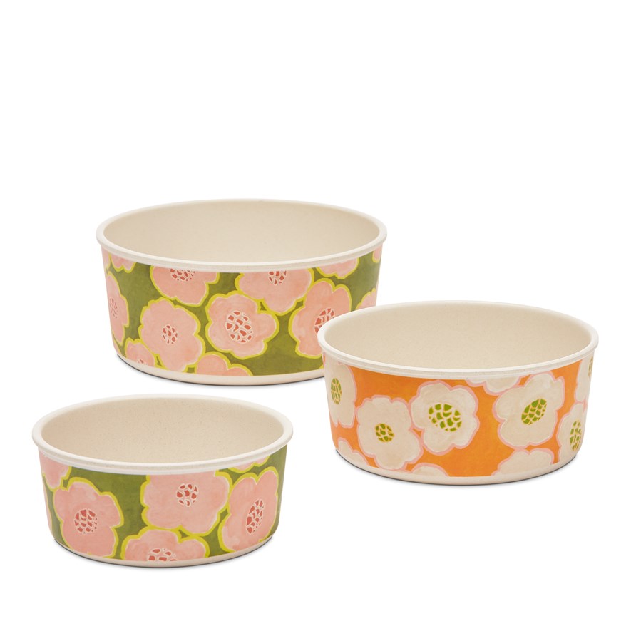 Togetherness Fiore Mixed Bamboo Containers Set of 3 | Adairs