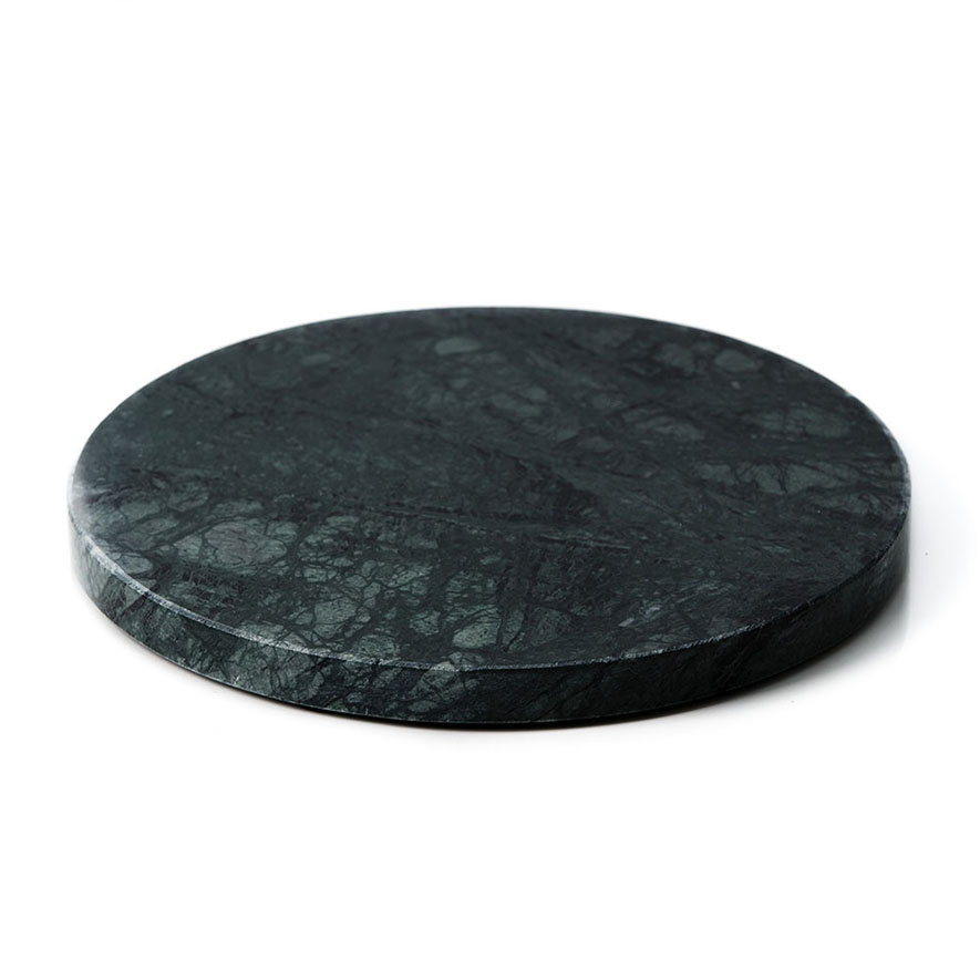 Home Republic - Zali Trivet Collection 20cm Green Marble Trivet | Adairs