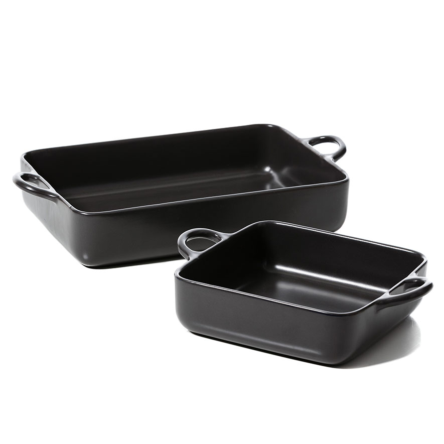Home Republic - Terra Baking Dish Graphite | Adairs