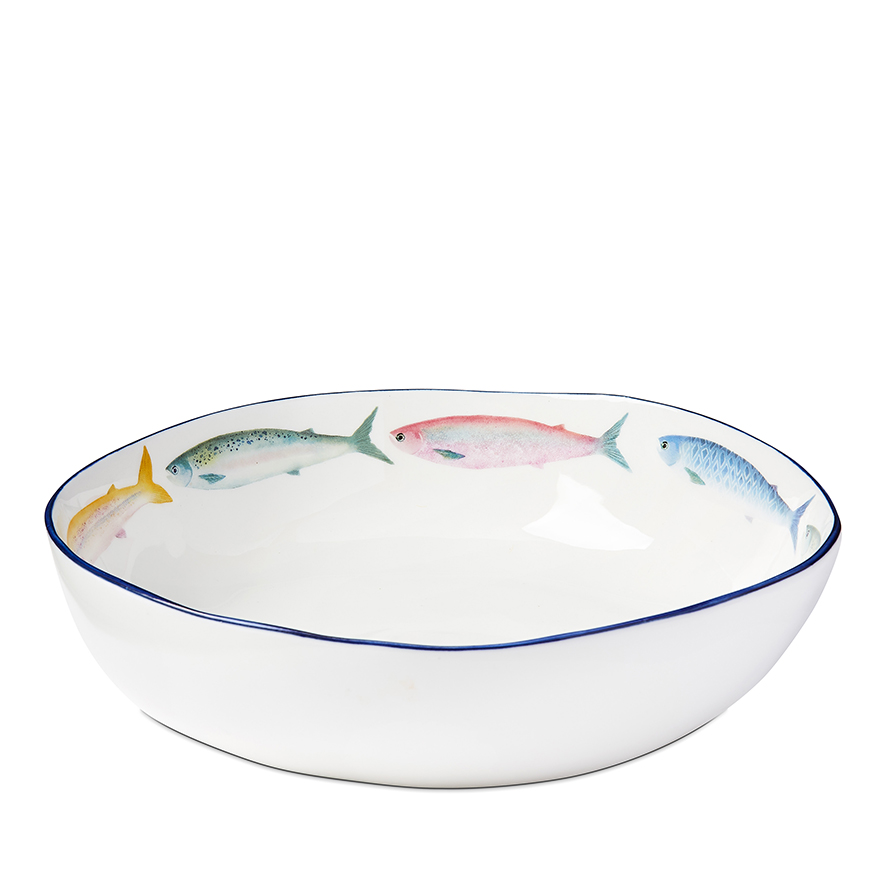 Pesce Servingware Multi Fish Salad Bowl | Adairs