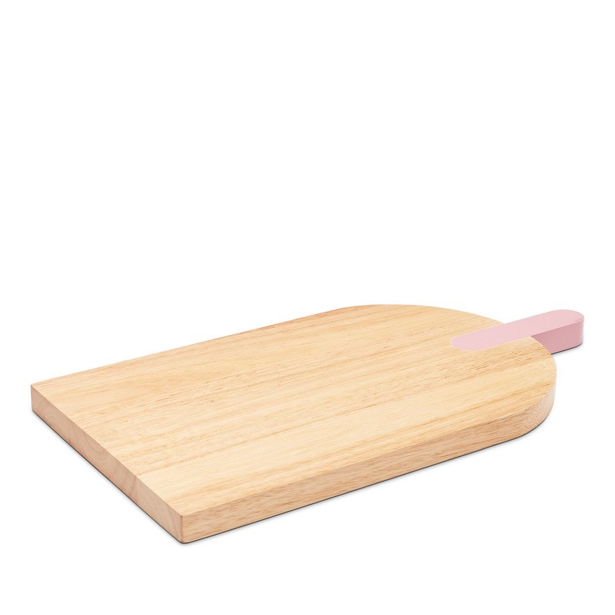 Palermo Natural & Pink Medium Timber Board | Adairs