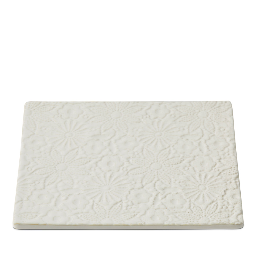 Wild Flower Servingware Off White Trivet | Adairs