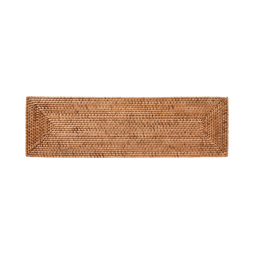 Home Republic - Seville Rattan Natural Collection Table Runner | Adairs