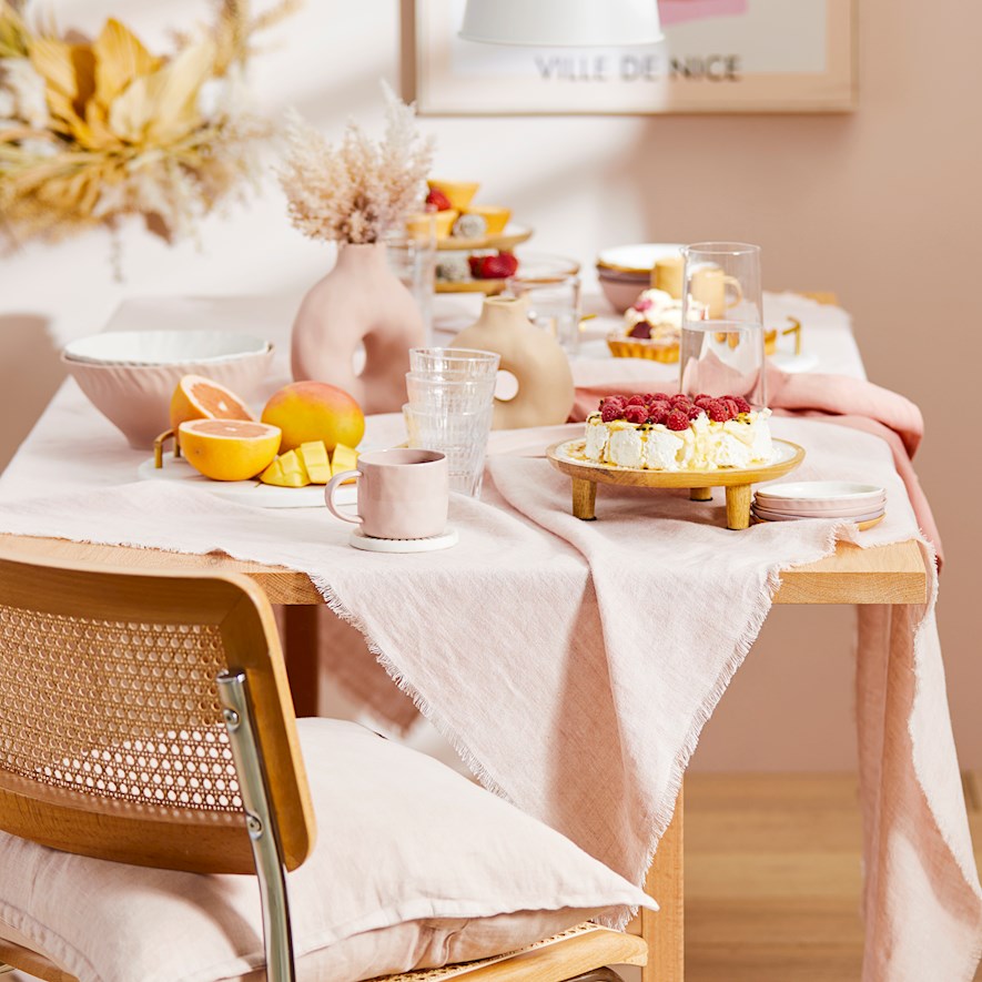 Blanco Timber Natural & White Platter | Adairs