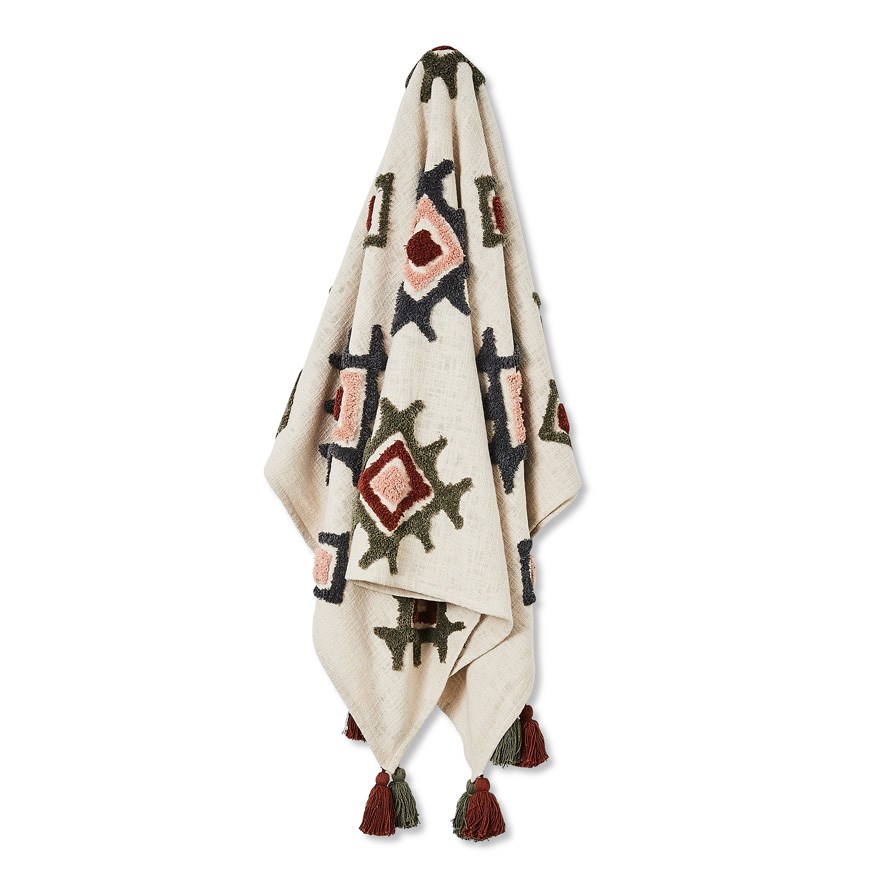 Gibson Tufted Throw | Homewares | Adairs