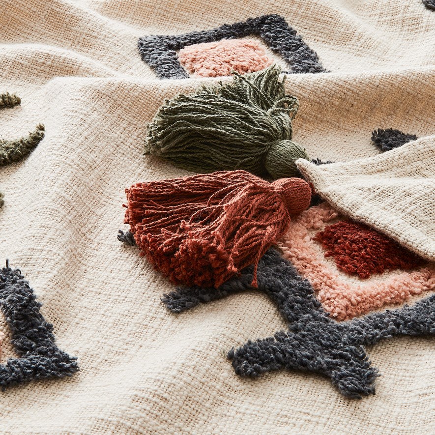 Gibson Tufted Throw | Homewares | Adairs