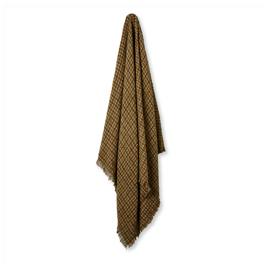 Maxwell Slate & Chartreuse Throw | Adairs