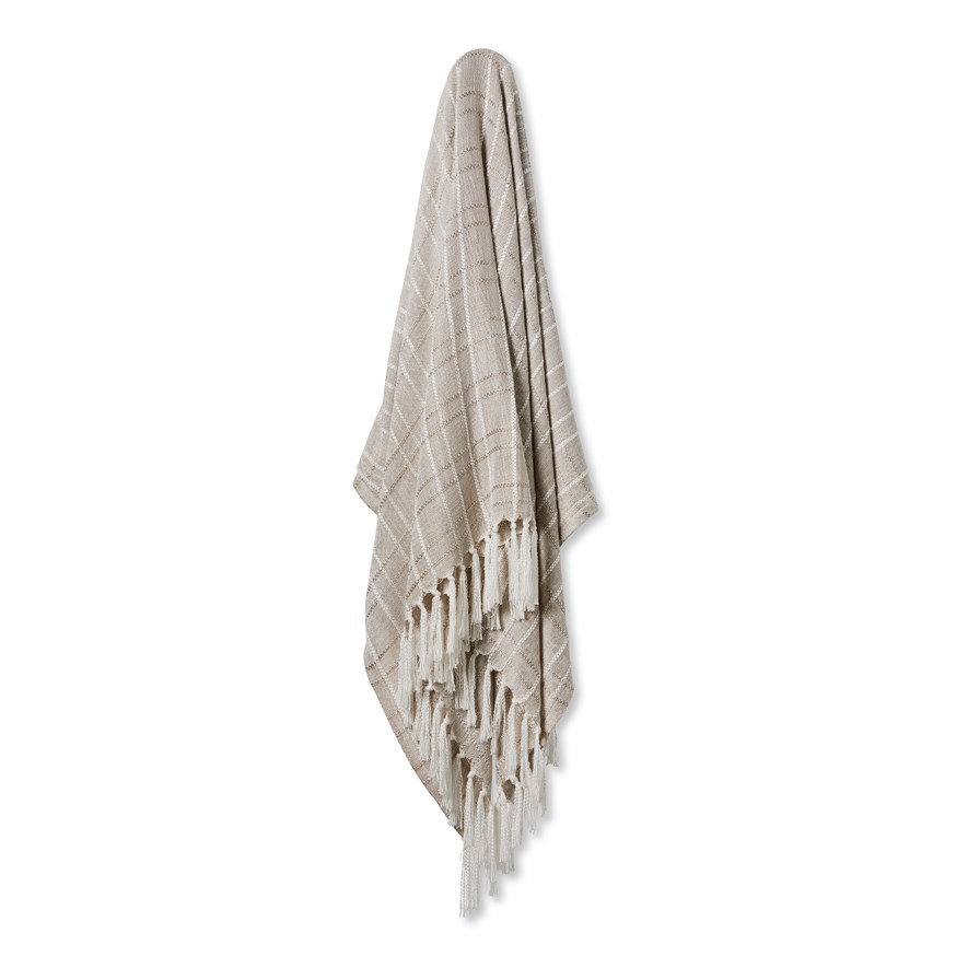 Sagano Natural Bamboo Throw | Adairs