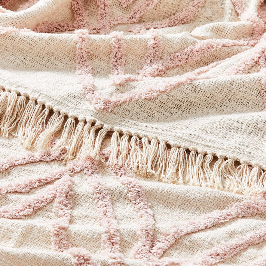 Jarvis Rose Throw | Adairs