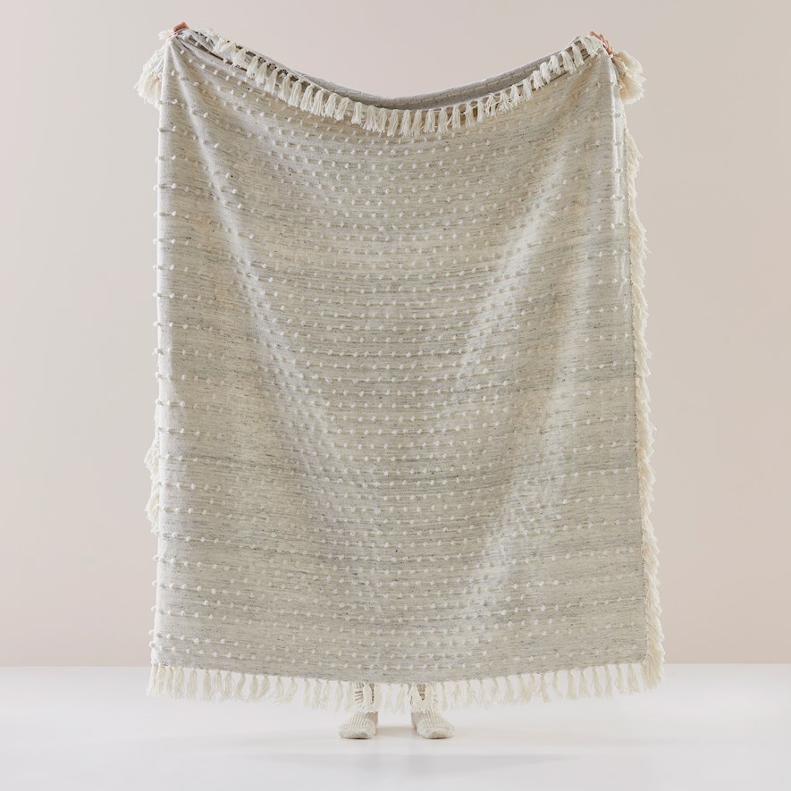 Finnegan Natural Throw | Adairs
