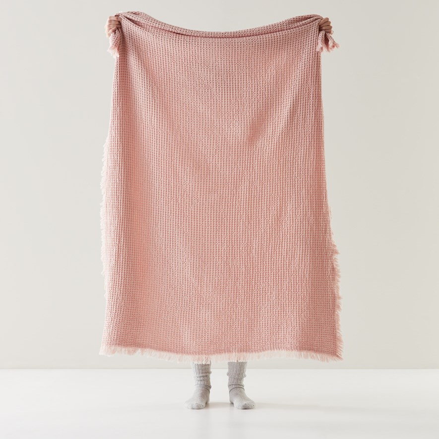 European Pink Summerhill Park Throw | Adairs