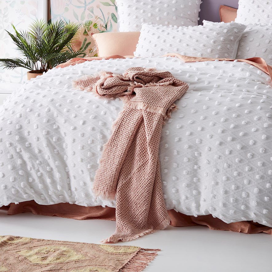 European Pink Summerhill Park Throw | Adairs