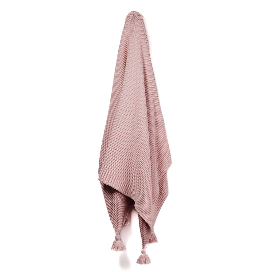 Home Republic - Casbah Chalk Pink Throw | Adairs