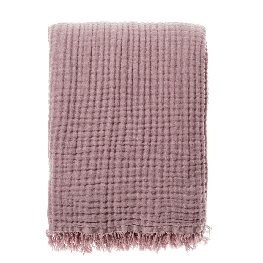 Adana Blush Bed Throw | Adairs