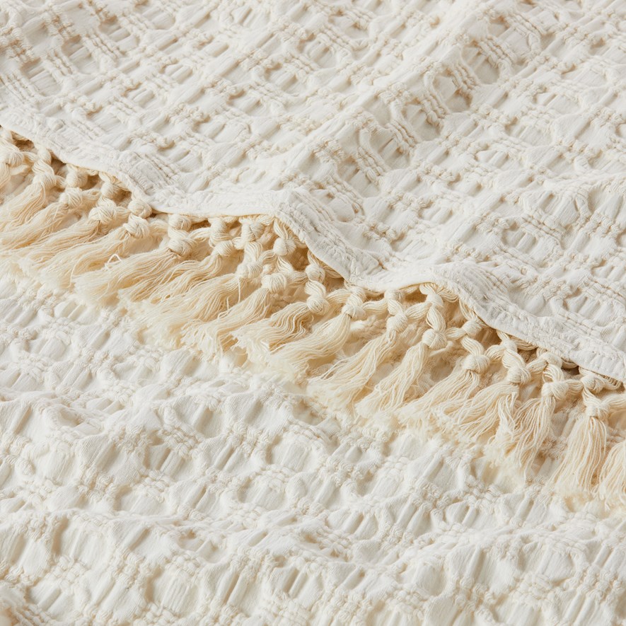 Byron Natural Throw | Adairs